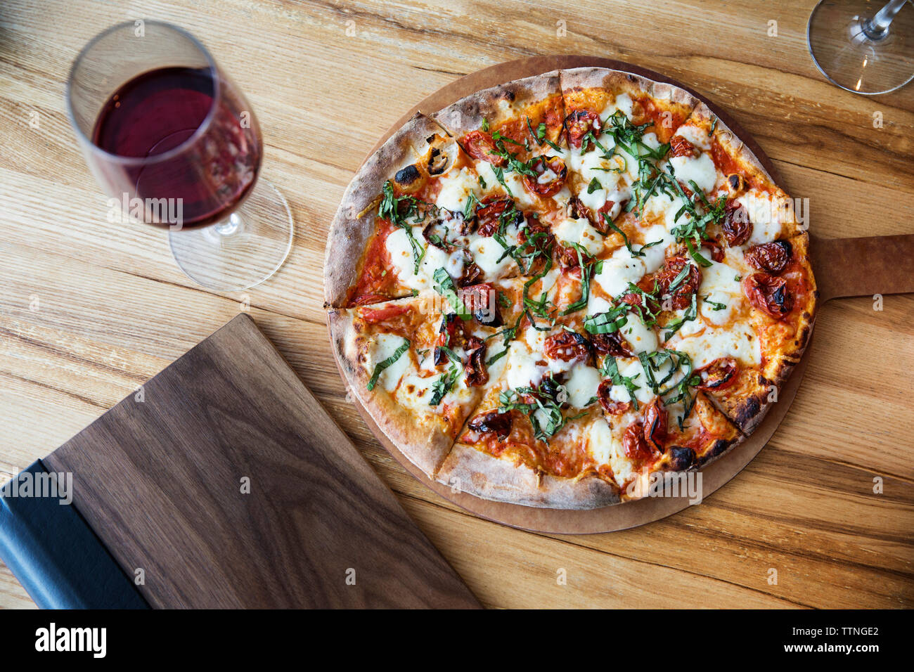 Menu restaurant overhead hi-res stock photography and images - Alamy