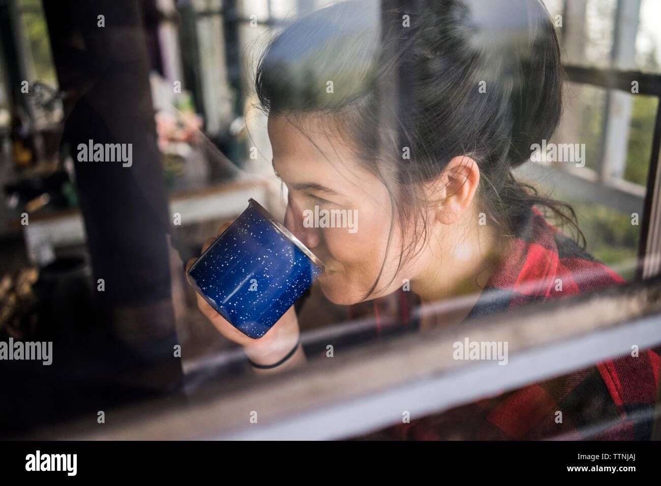 Coffee window hi-res stock photography and images - Alamy