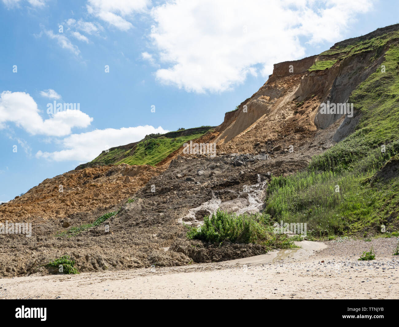 North sea coastal erosion hi-res stock photography and images - Alamy