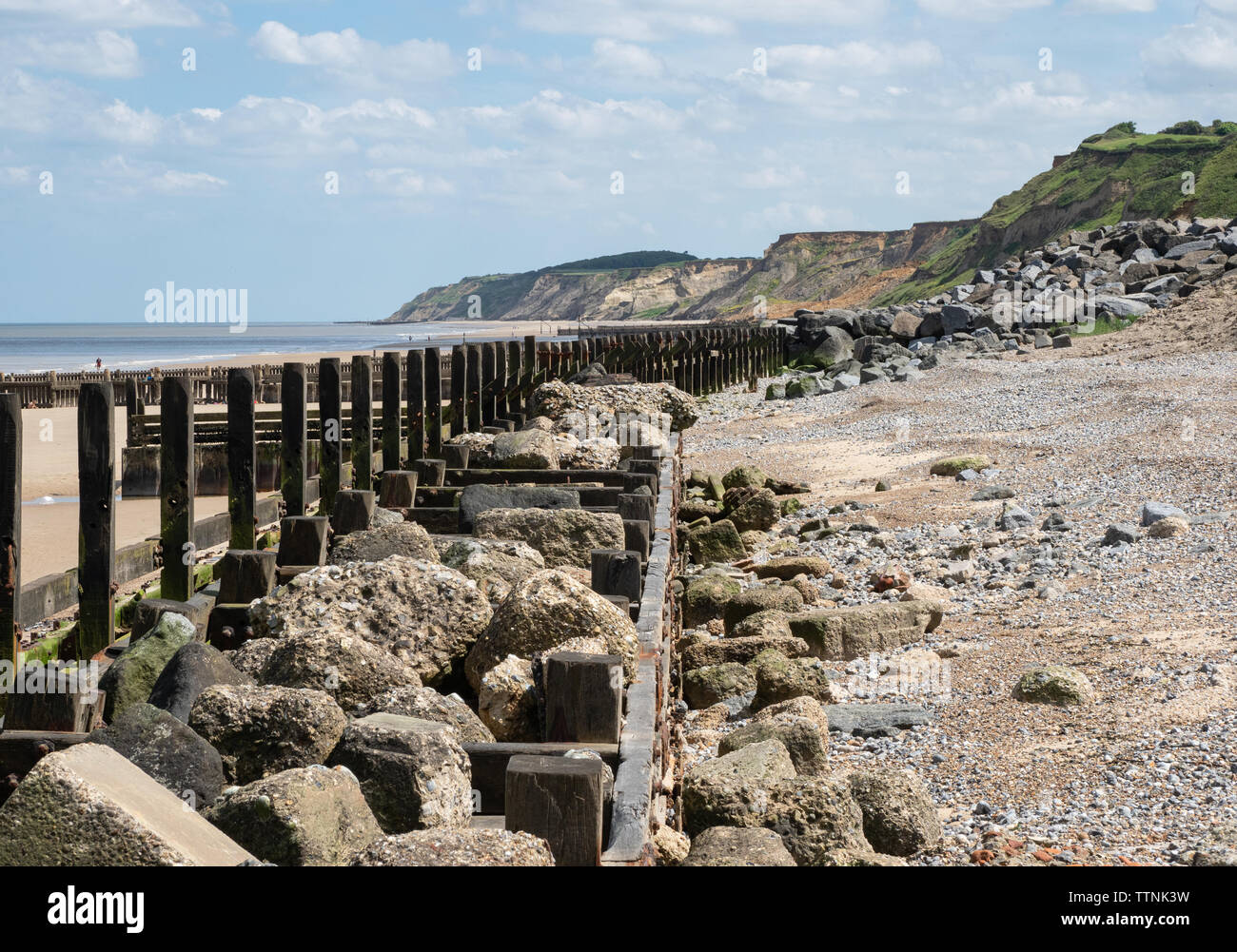 Jurassic coast cliff collapse hi-res stock photography and images - Alamy