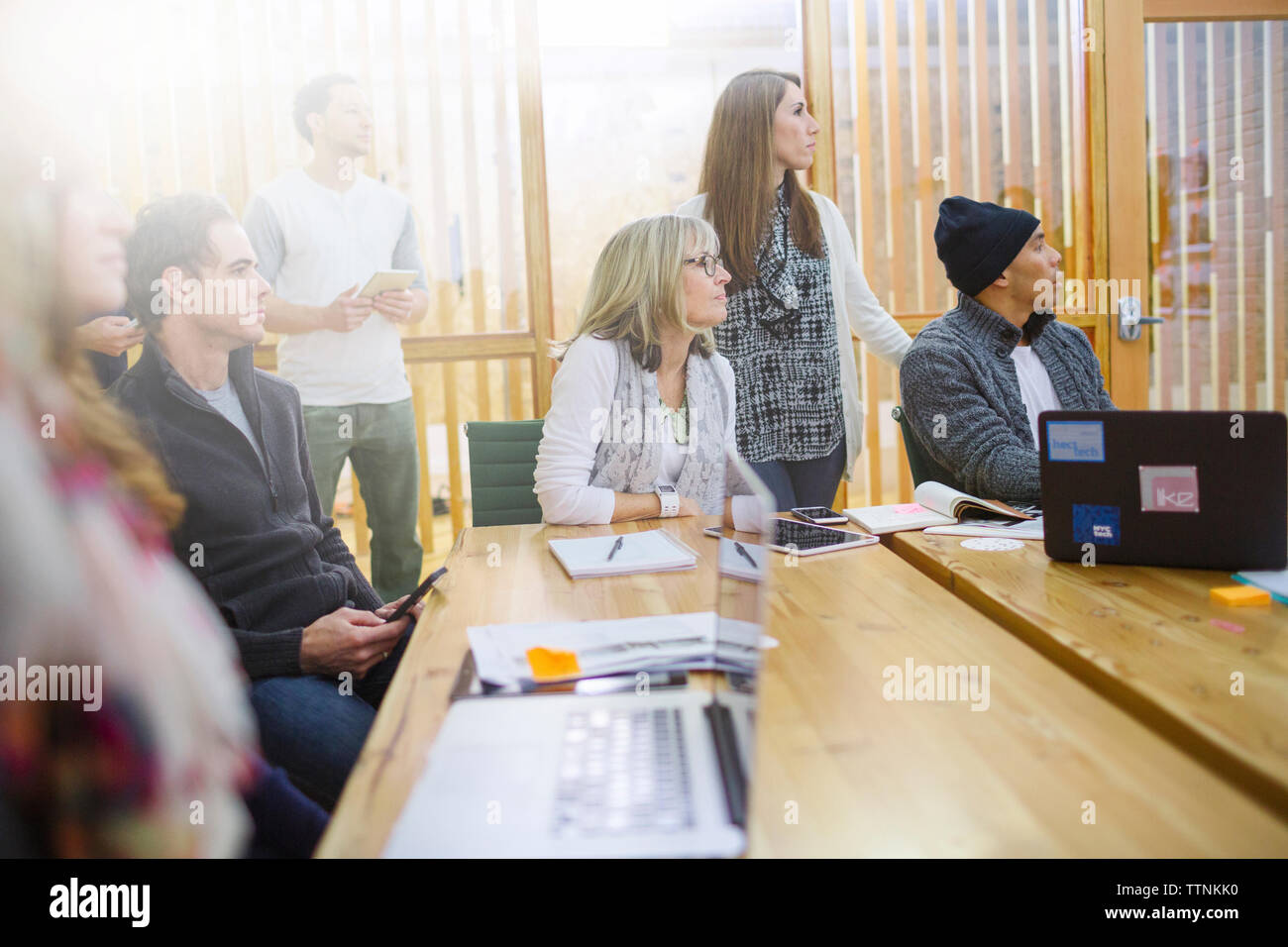 business people in meeting at board room Stock Photo - Alamy