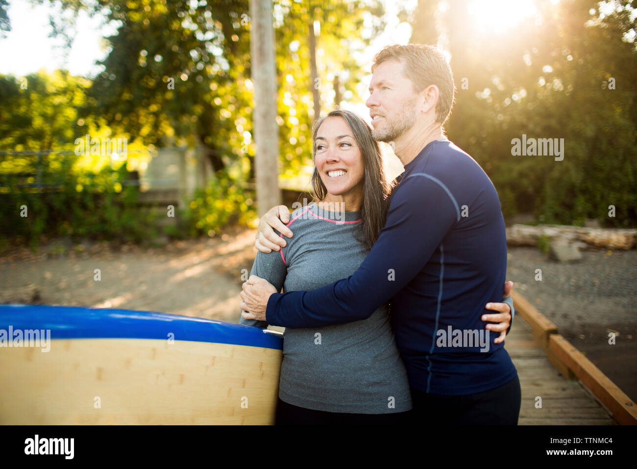 Woman paddle boarding mature woman hi-res stock photography and images ...