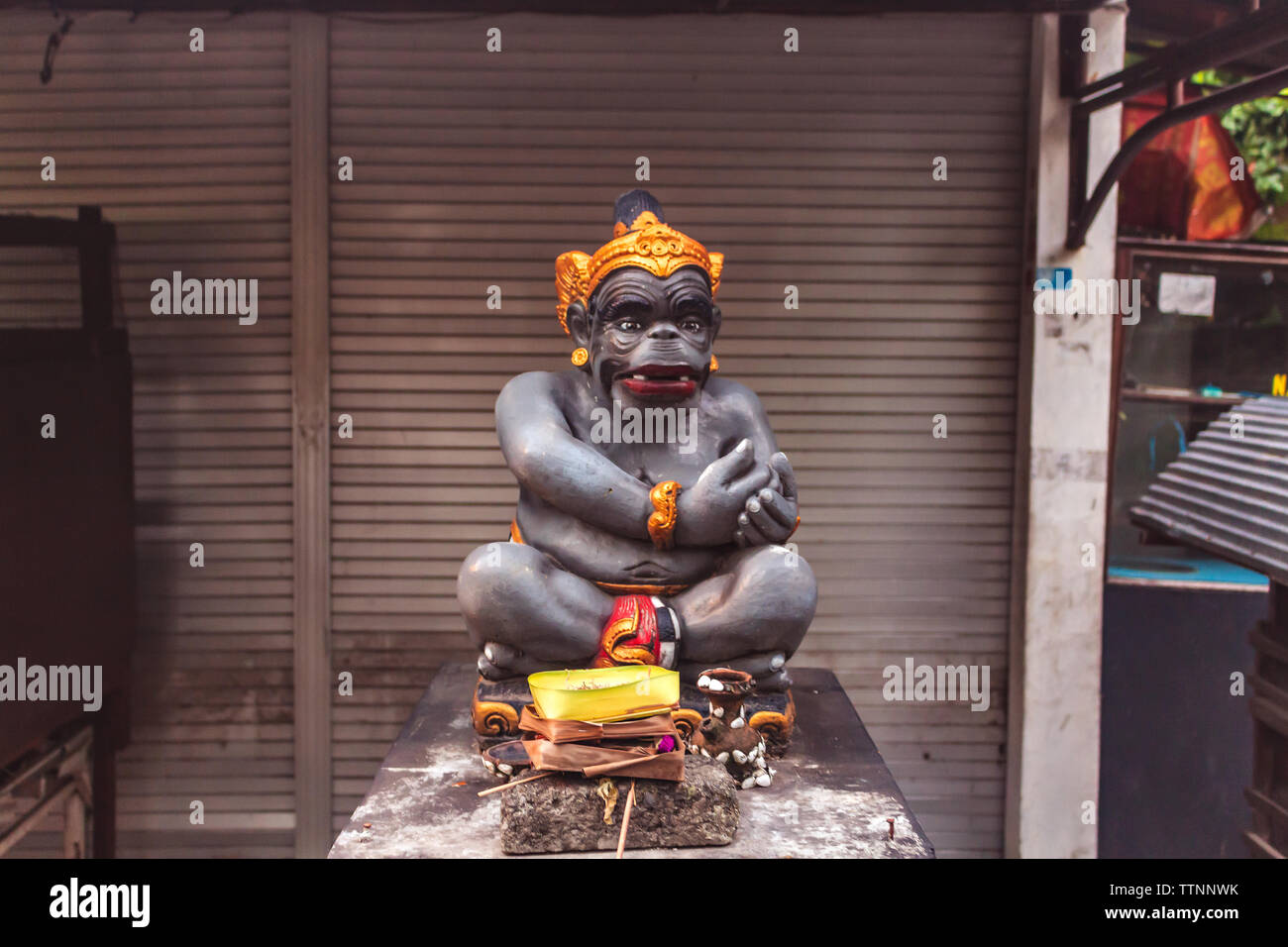 Hindu statue, Bali, Indonesia Stock Photo - Alamy