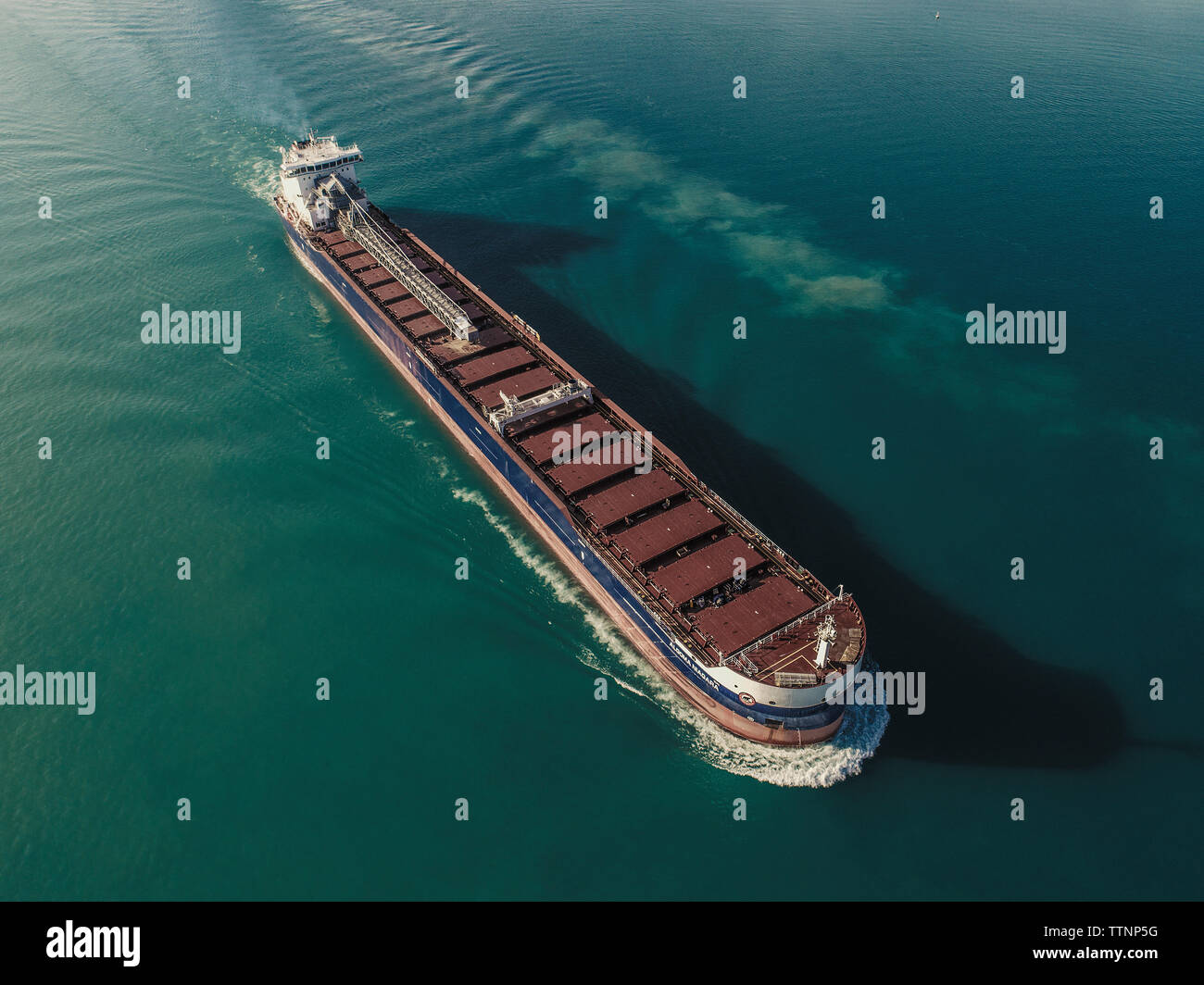 Container ship river hi-res stock photography and images - Alamy