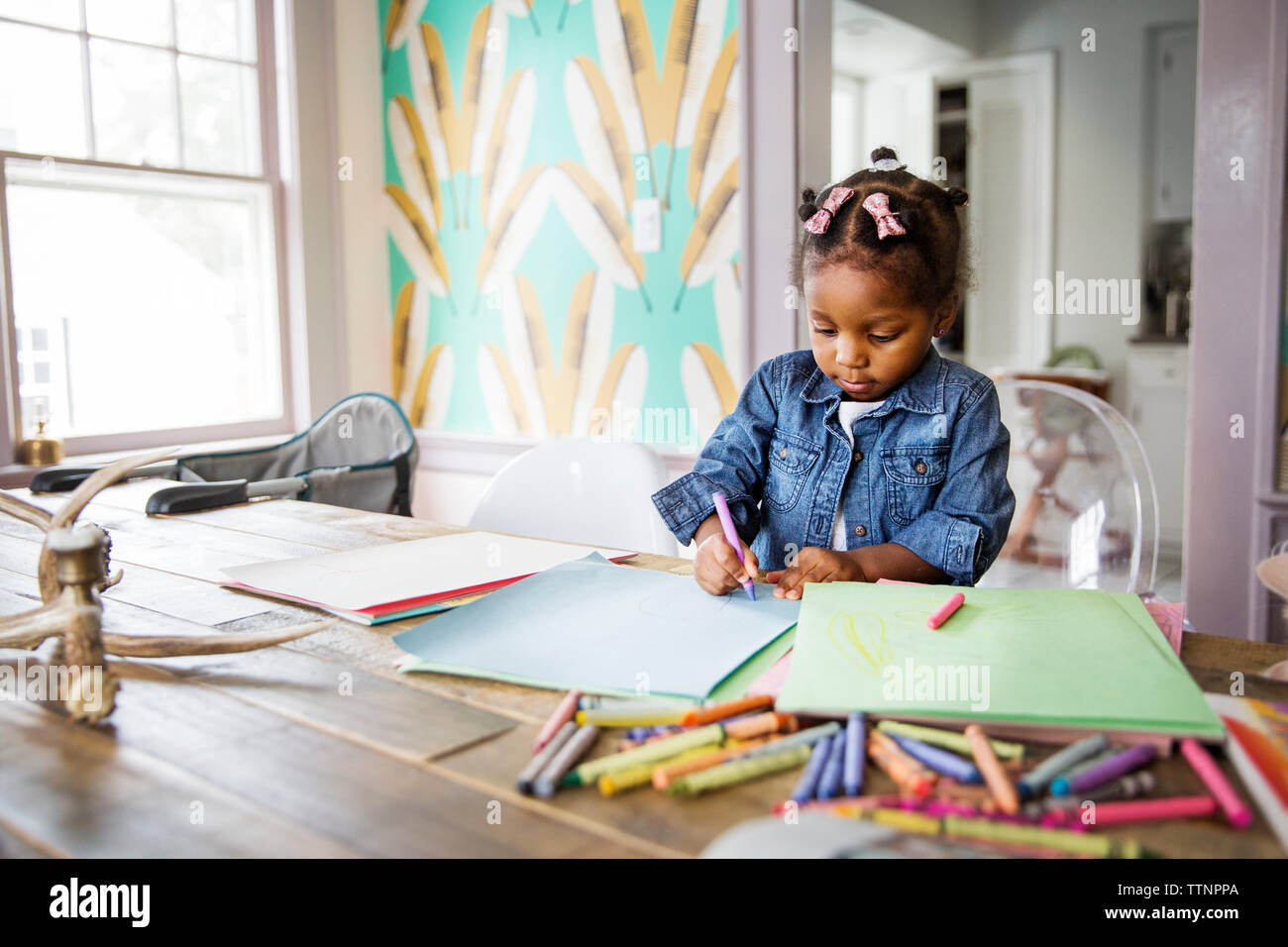 Coloring Book And Crayons High Resolution Stock Photography and Images ...