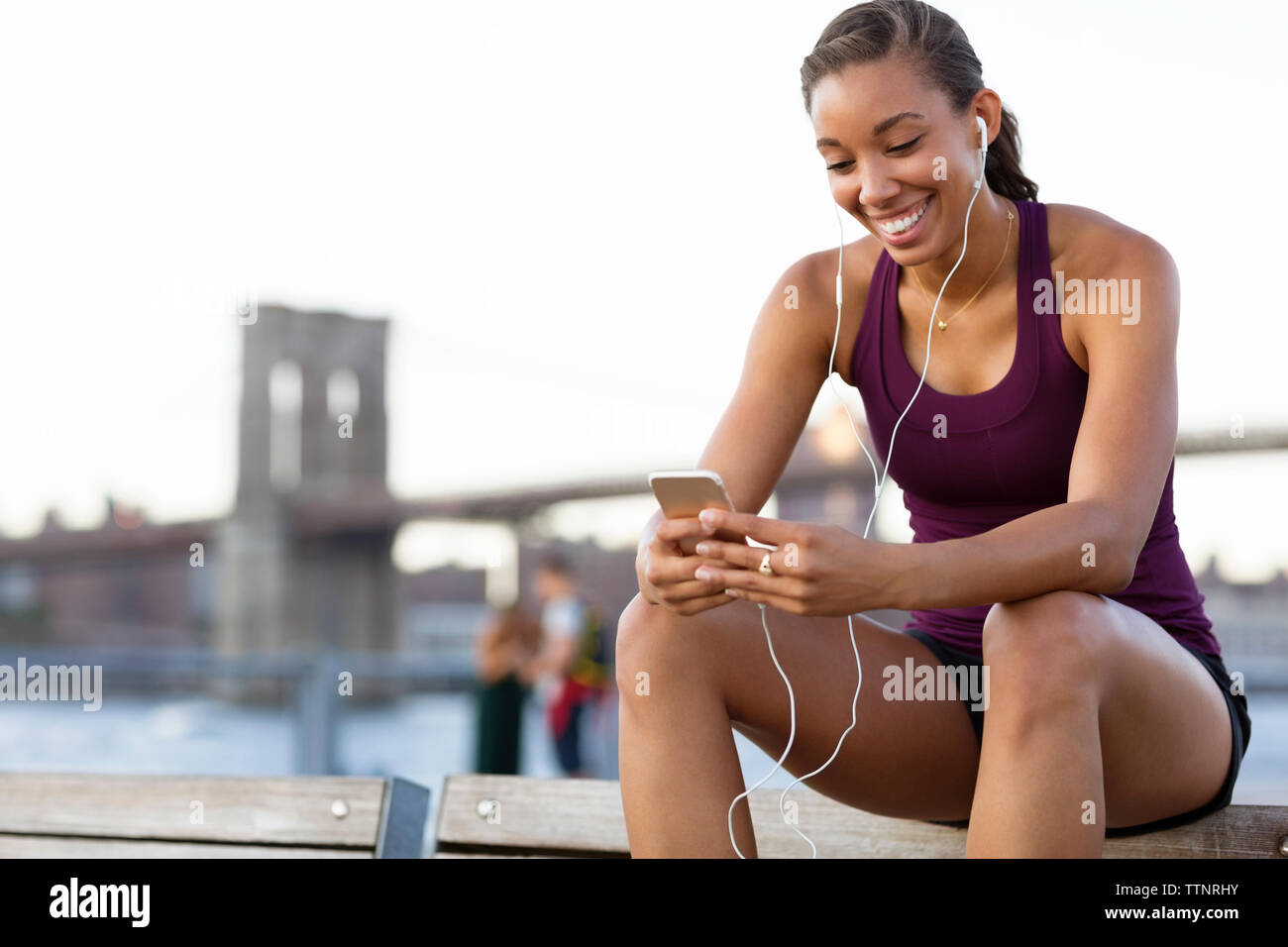 Happy athlete hi-res stock photography and images - Alamy