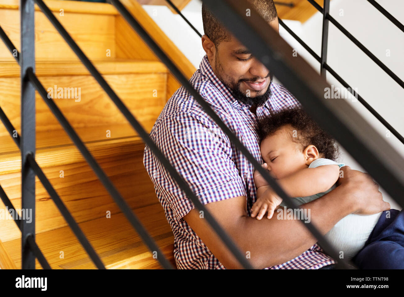 African american boy sleeping hi-res stock photography and images - Alamy