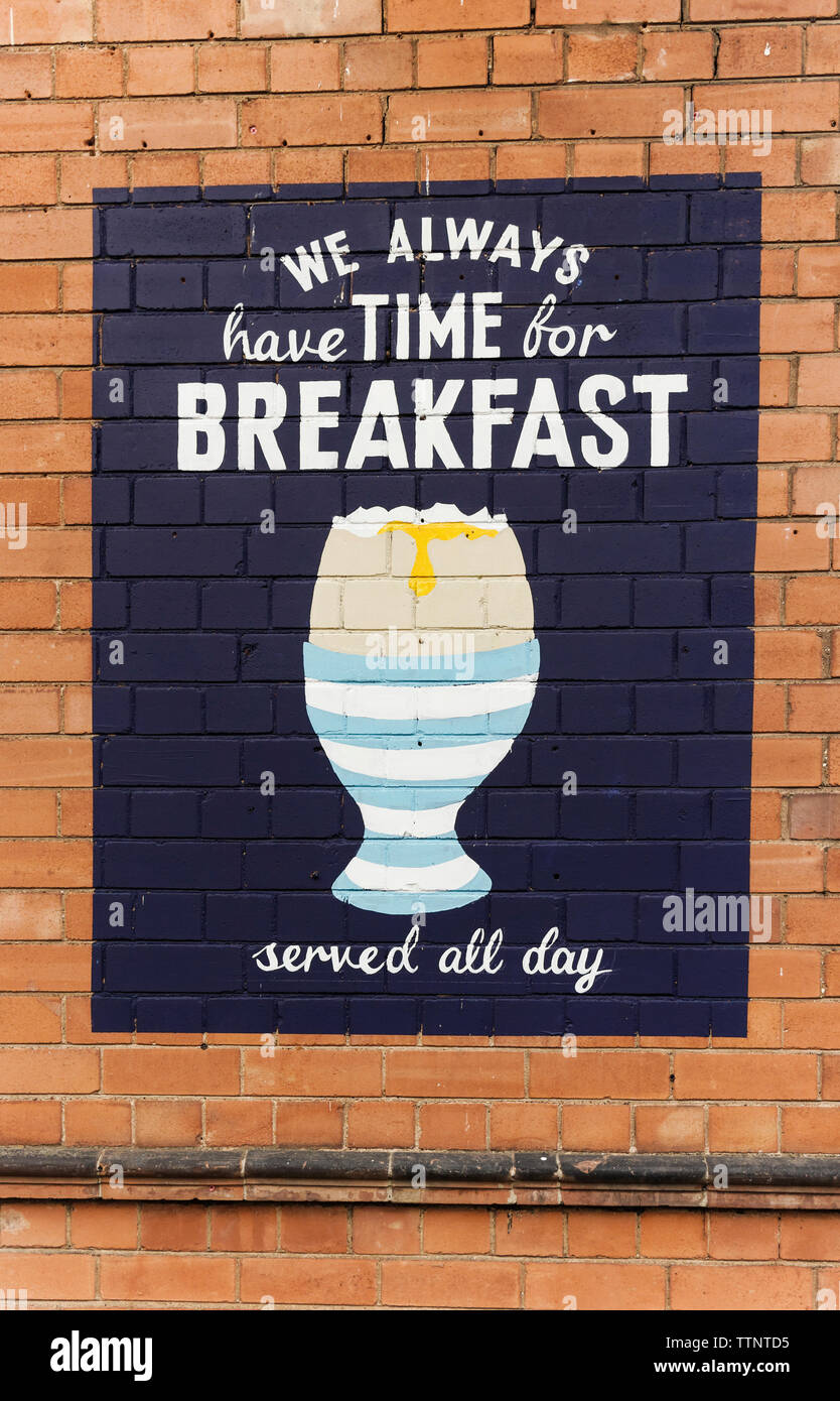 All Day Breakfast Sign Uk High Resolution Stock Photography and Images ...