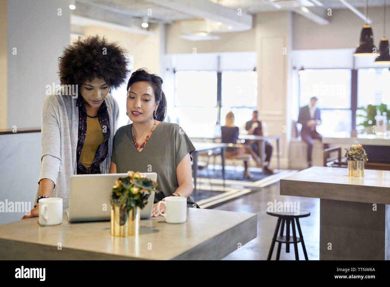 Office workers working computer hi-res stock photography and images - Alamy