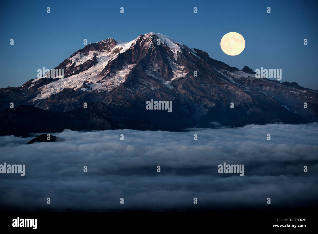 Moon mountain hi-res stock photography and images - Alamy