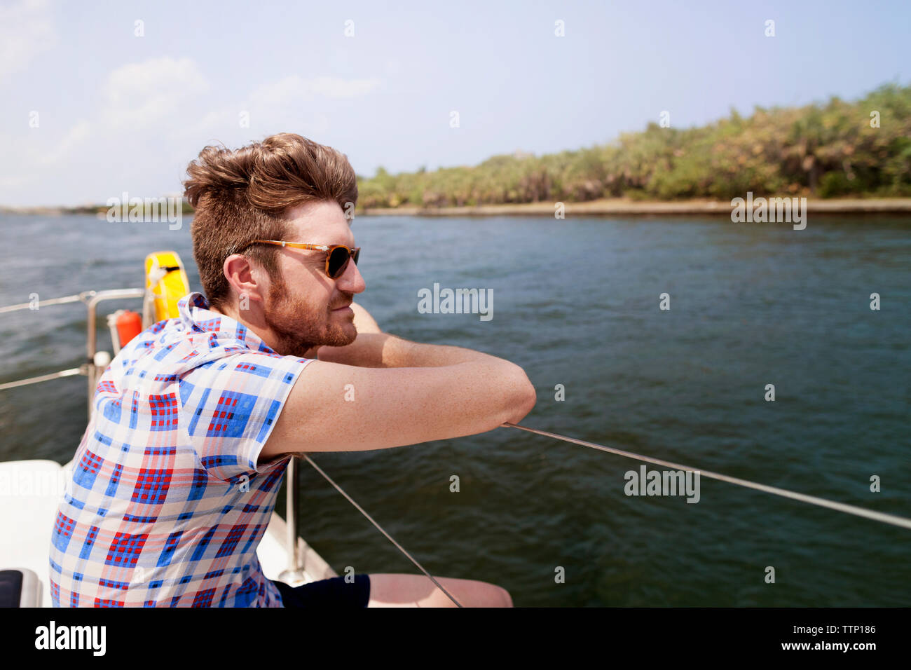 Man looking at river hi-res stock photography and images - Alamy
