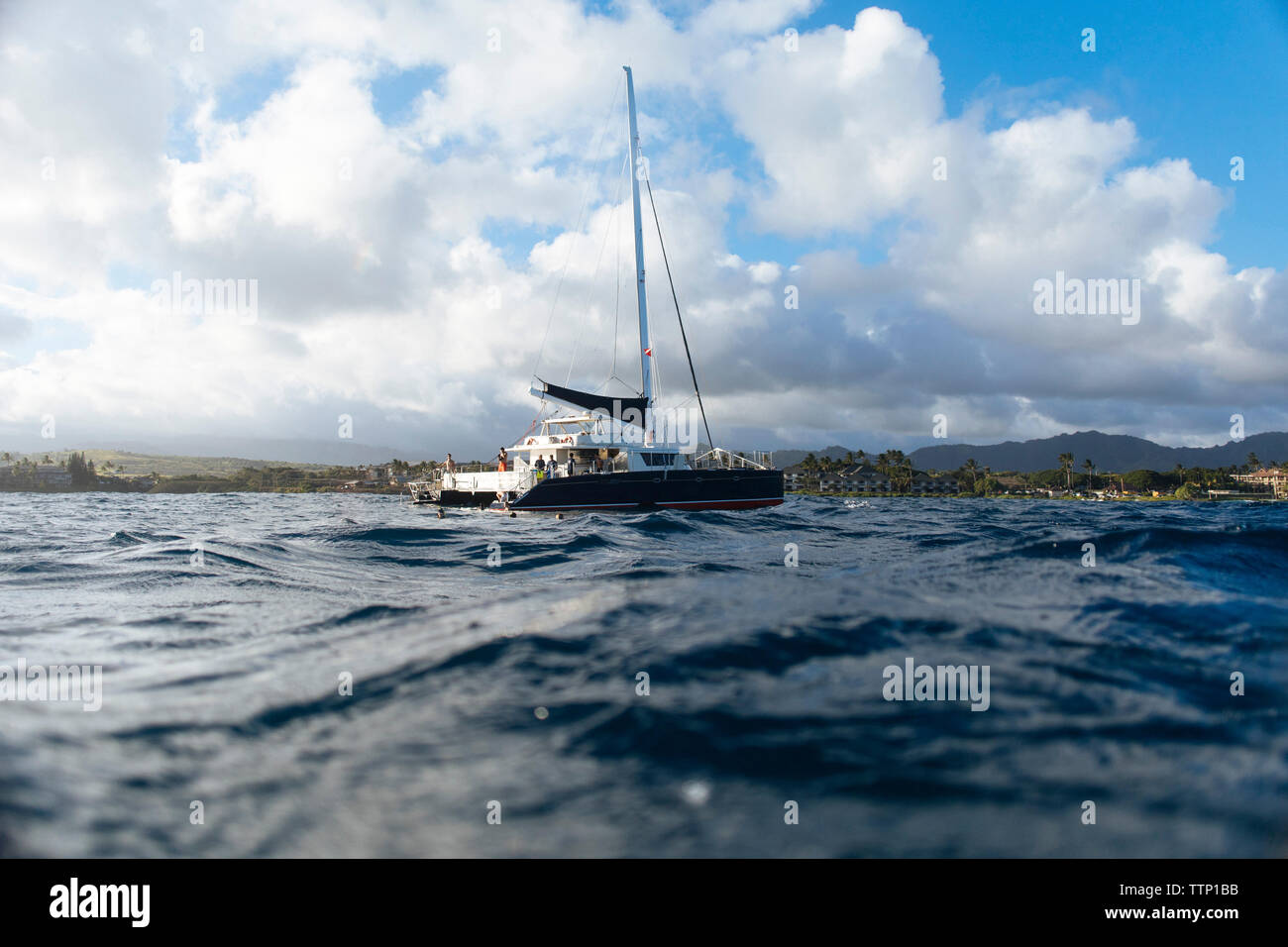 Catamaran sailing hi-res stock photography and images - Alamy