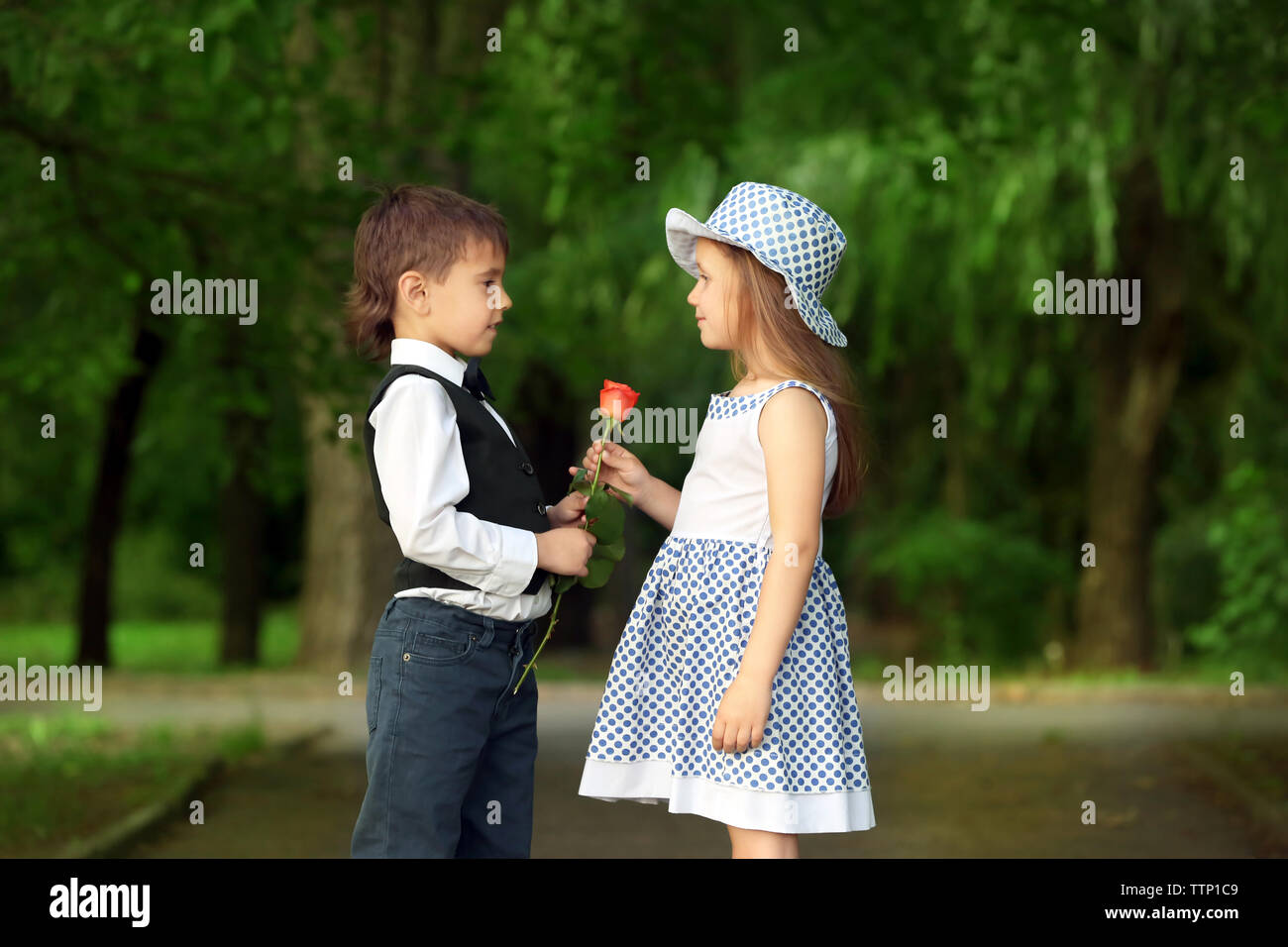 Children Romantic Love