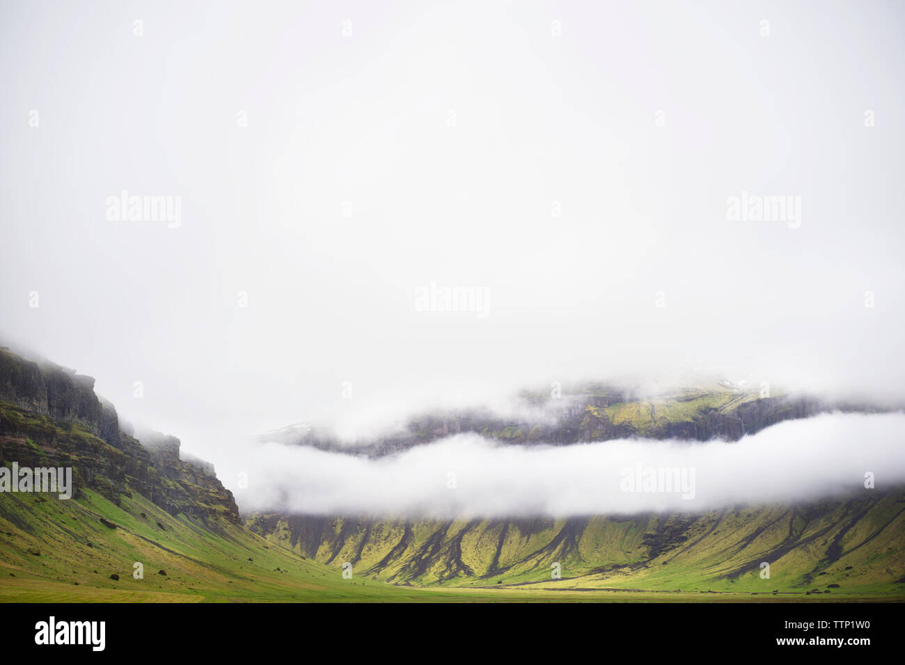 Clouds covering landscape hi-res stock photography and images - Alamy