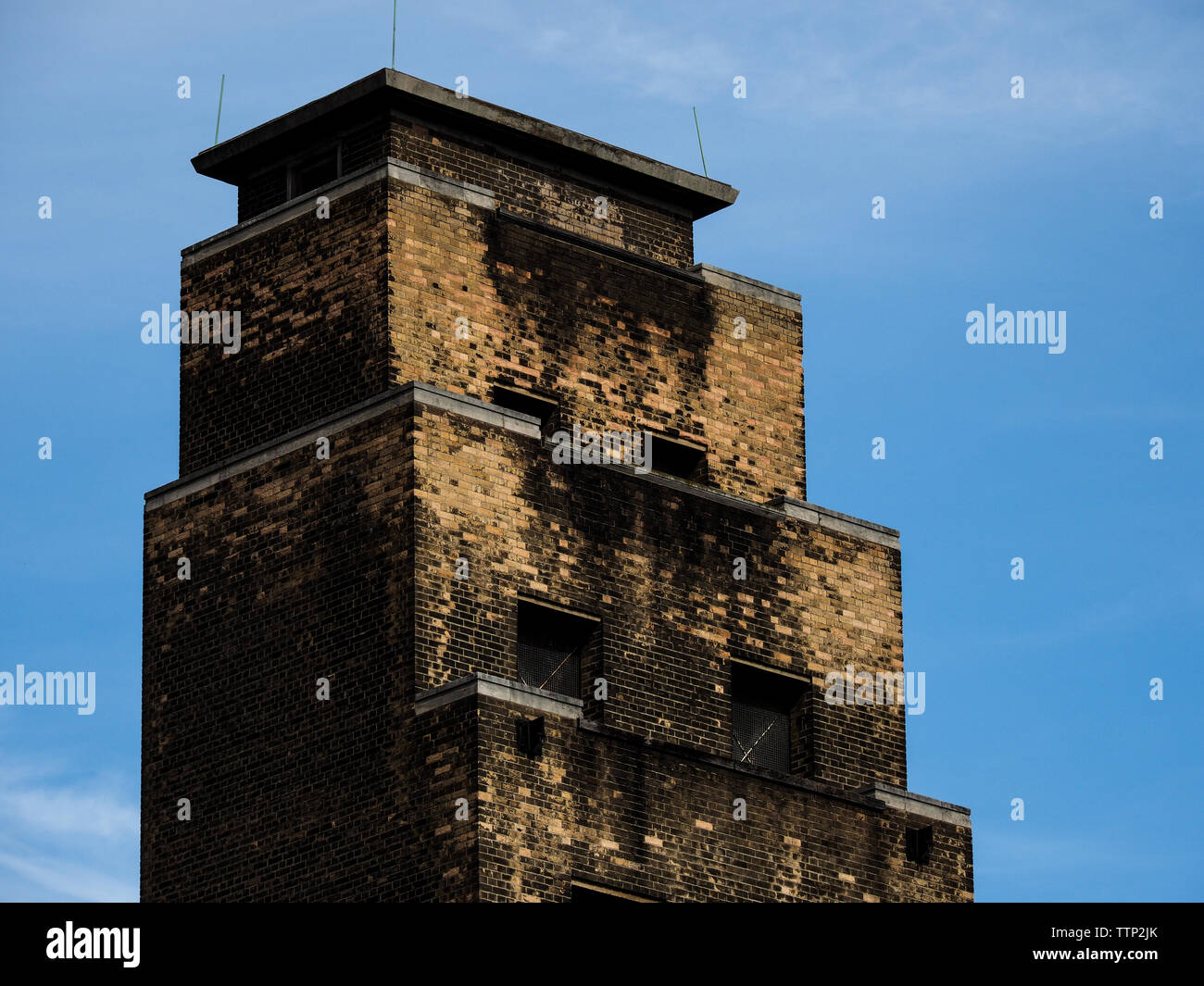 Fire Brigade Training Tower Stock Photo - Alamy