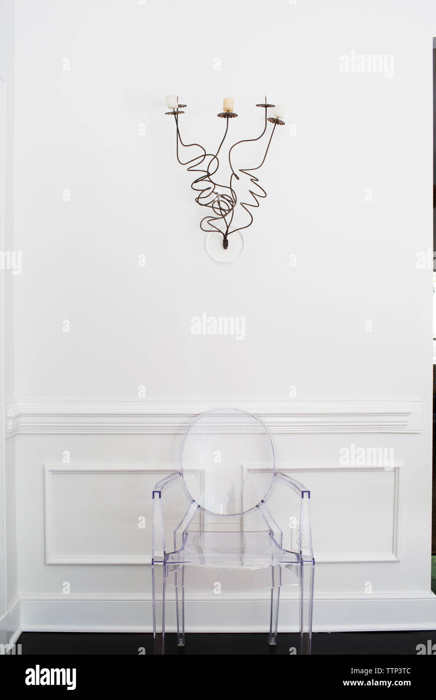 Empty chair wall home architecture hi-res stock photography and images ...