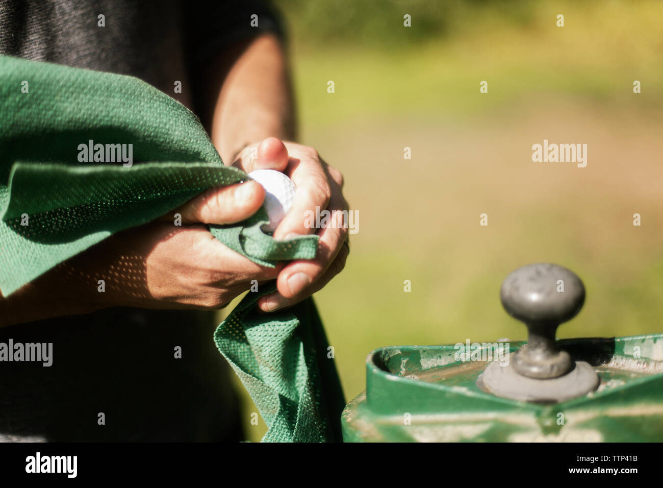 Cleaning golf ball hi-res stock photography and images - Alamy