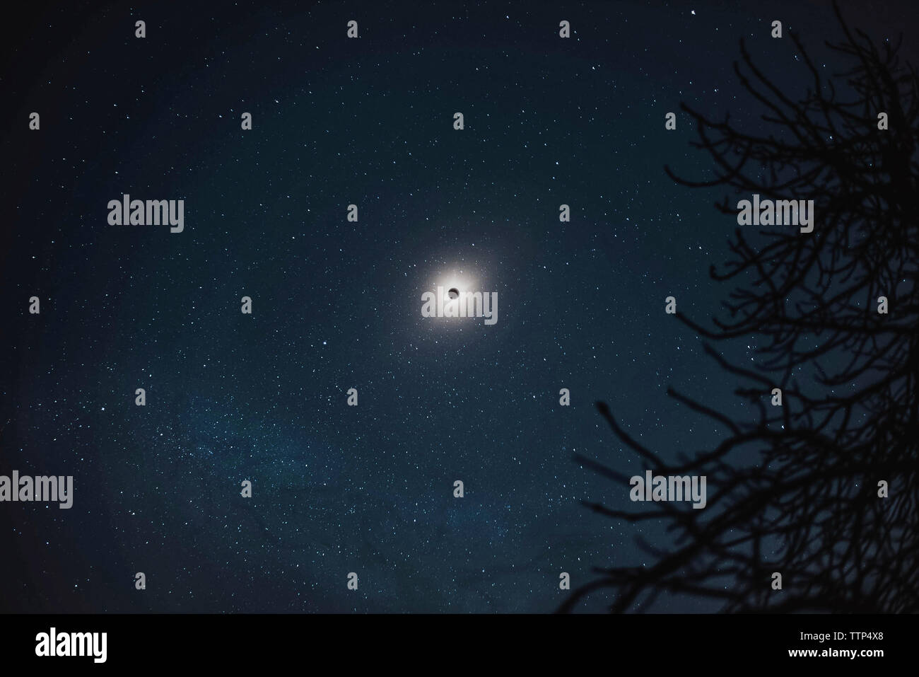 Moon night sky field hi-res stock photography and images - Alamy