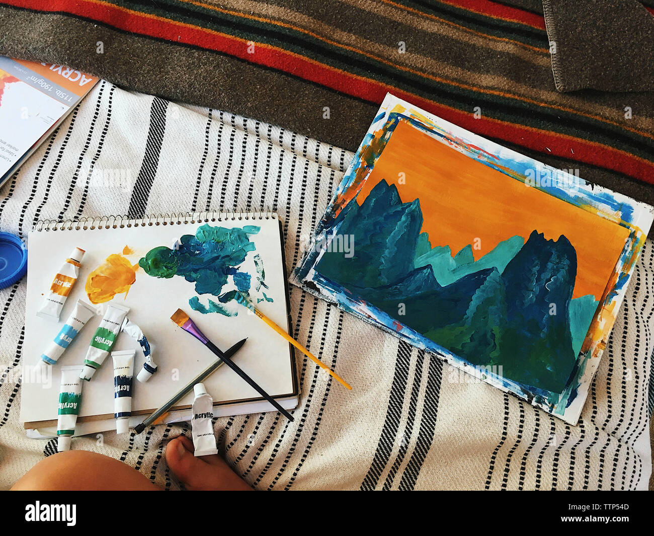 Still life watercolor paintings hi-res stock photography and images - Alamy