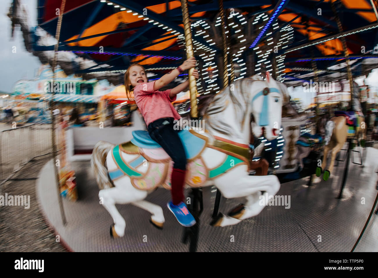 Riding carousel hi-res stock photography and images - Alamy