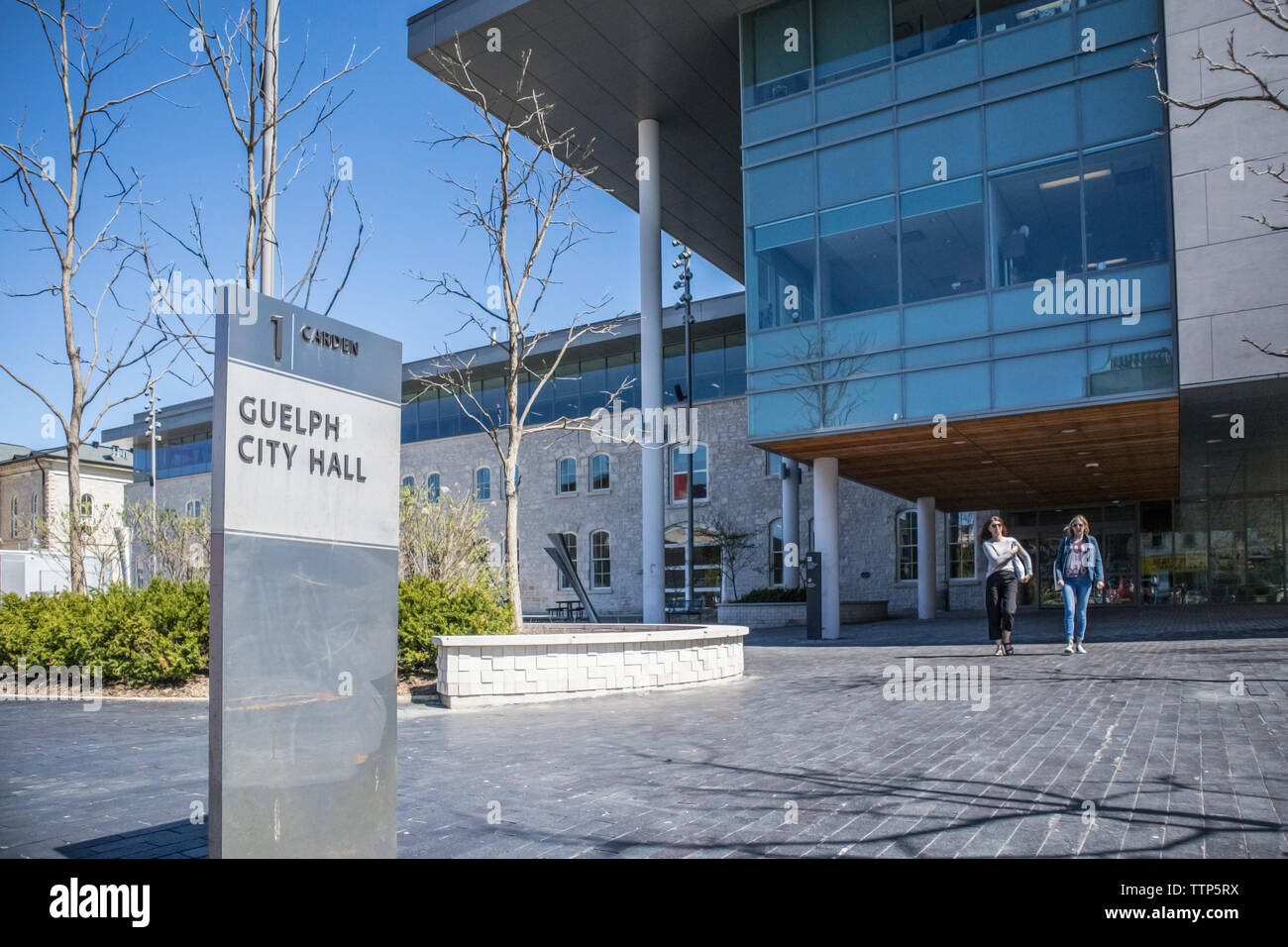 Modern City Hall, Guelph, Ontario, Canada Stock Photo - Alamy