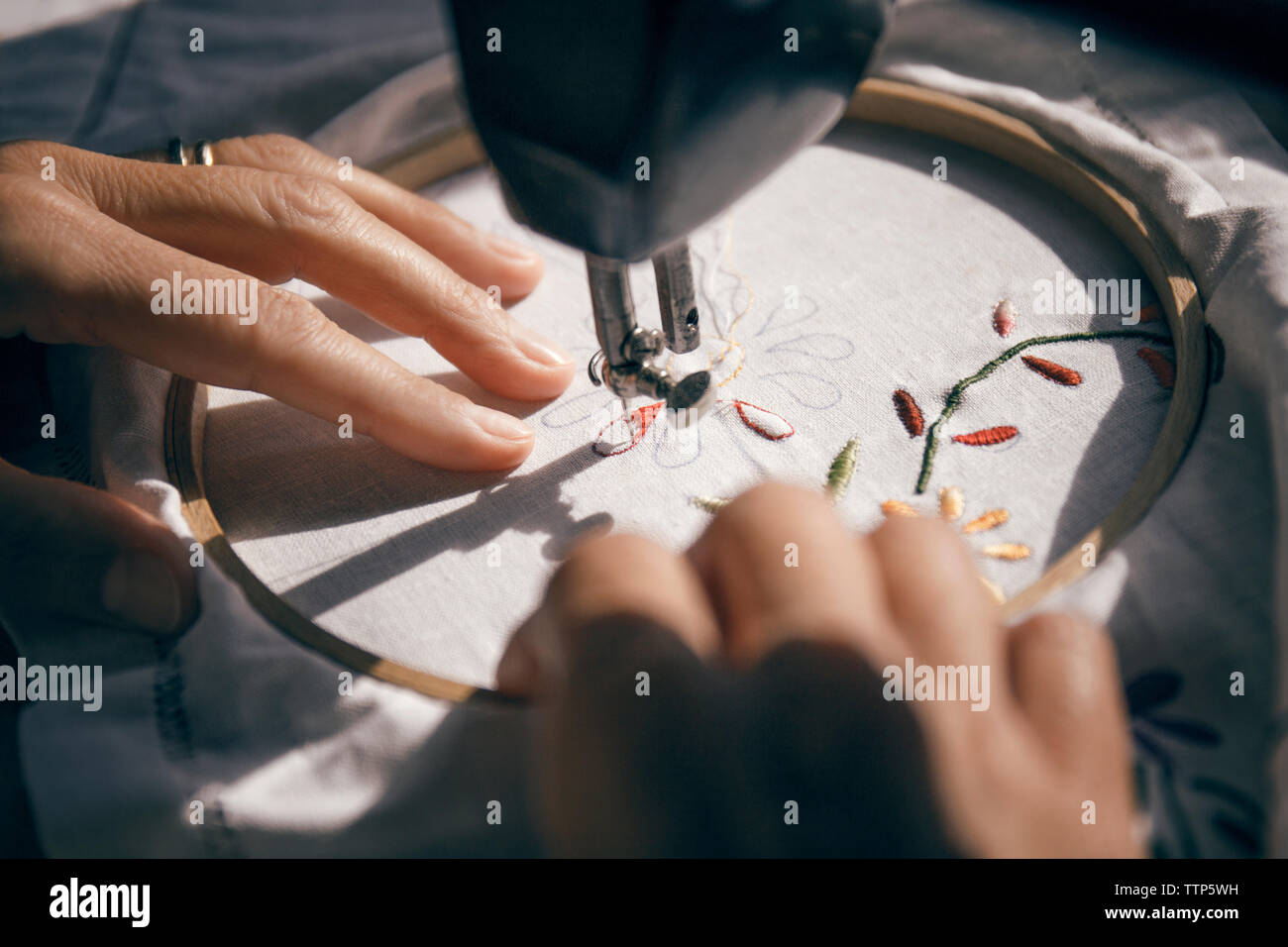 Machine embroidery hi-res stock photography and images - Alamy