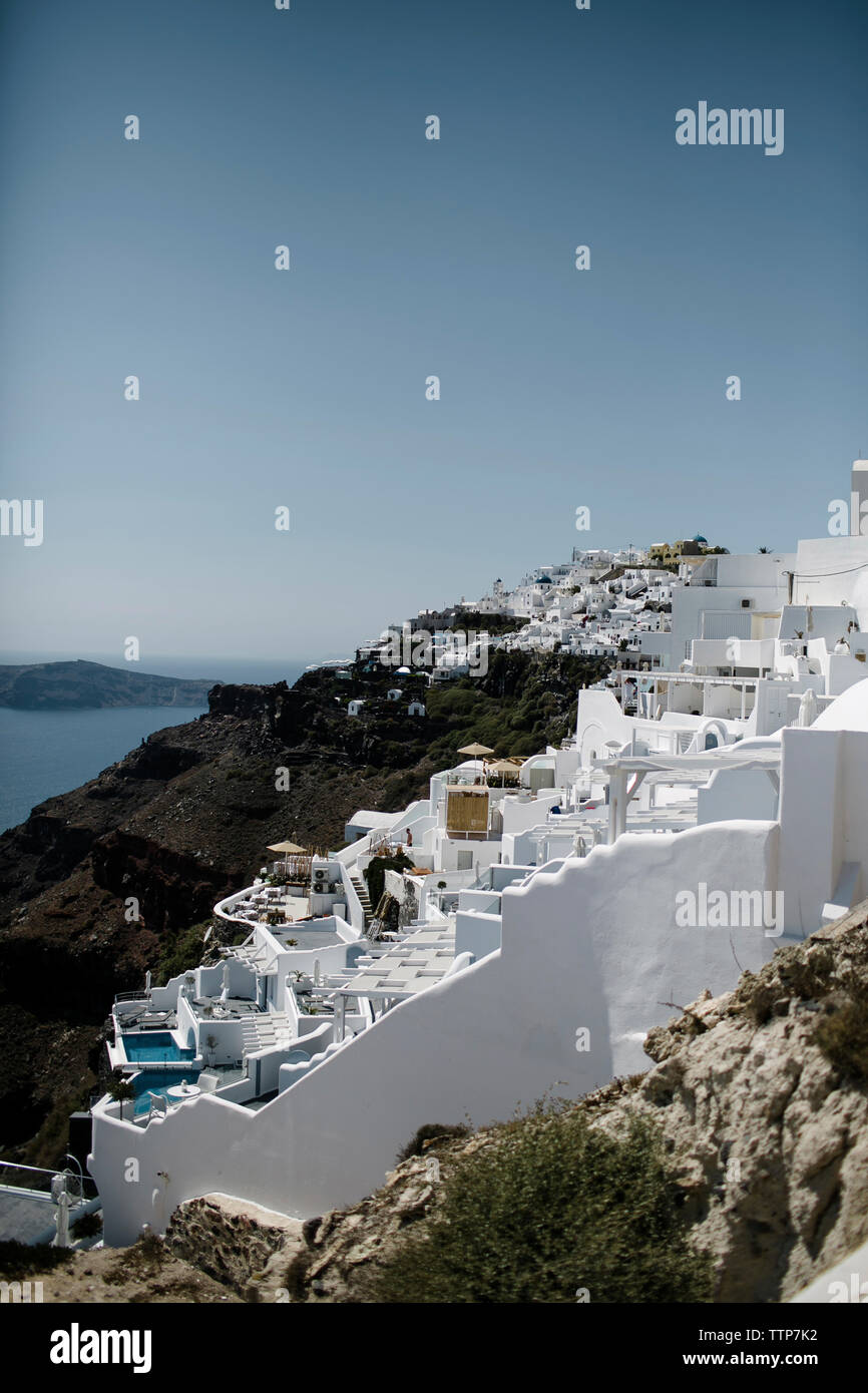 Whitewashed building buildings hi-res stock photography and images - Alamy