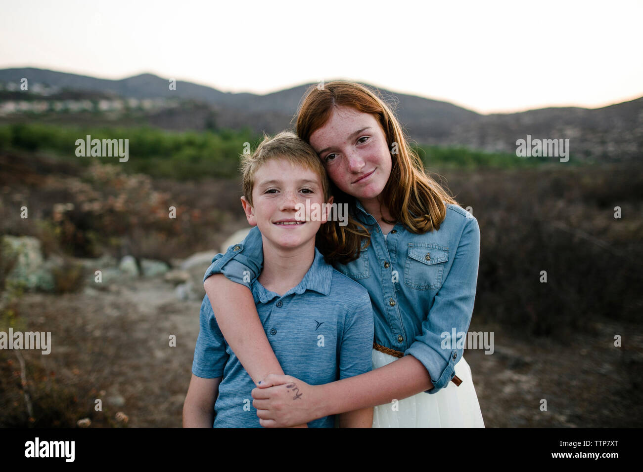 Community siblings hi-res stock photography and images - Alamy