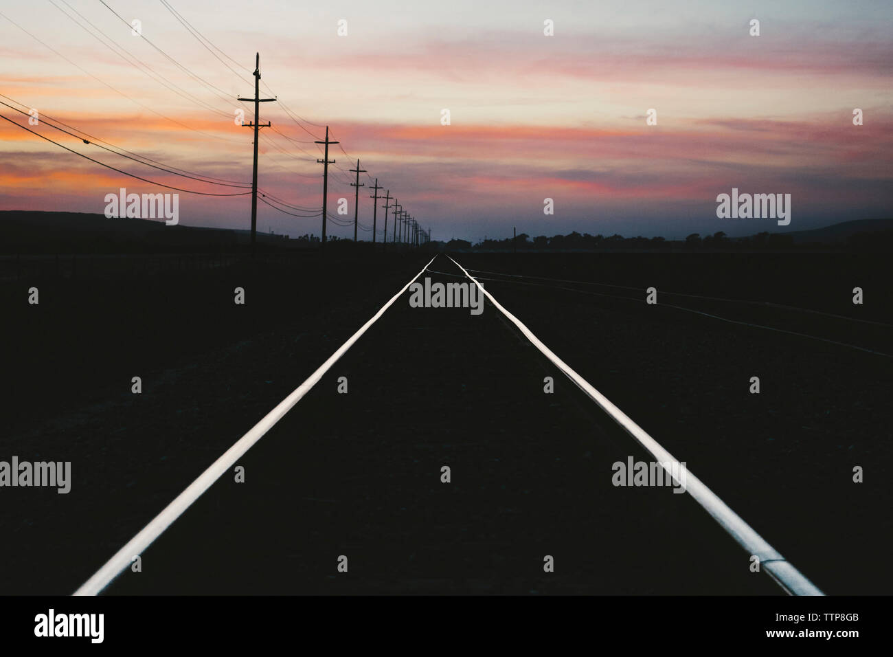 Railroad pylon hi-res stock photography and images - Alamy