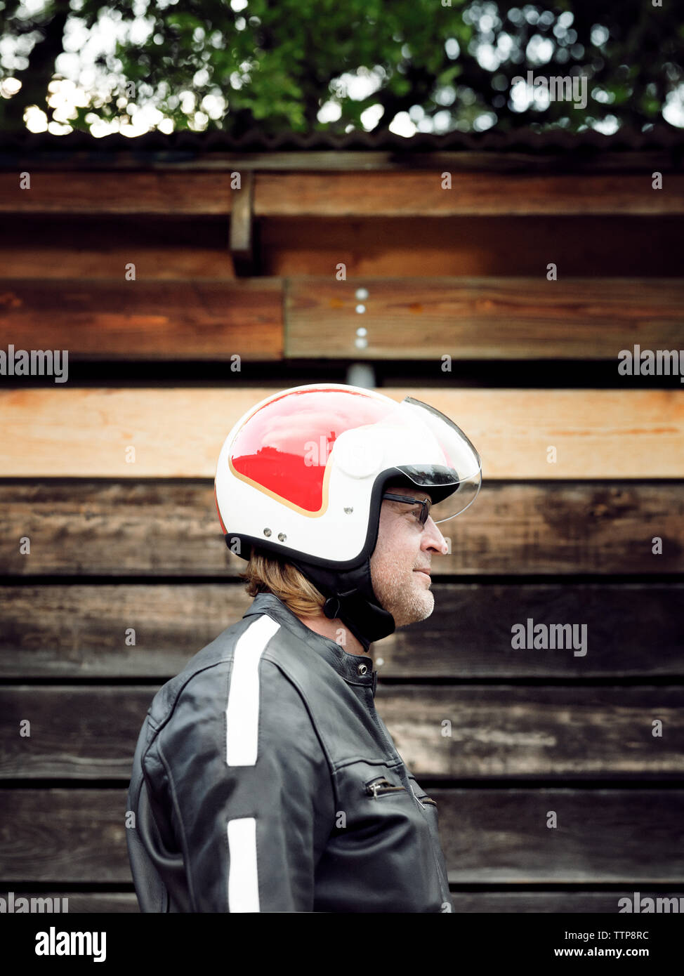 Male biker hi-res stock photography and images - Alamy