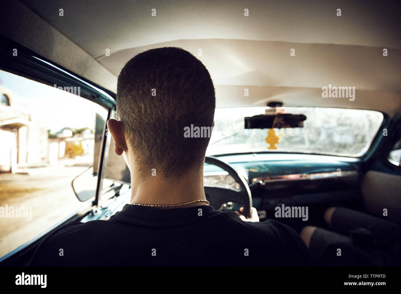 Man driving car hi-res stock photography and images - Alamy