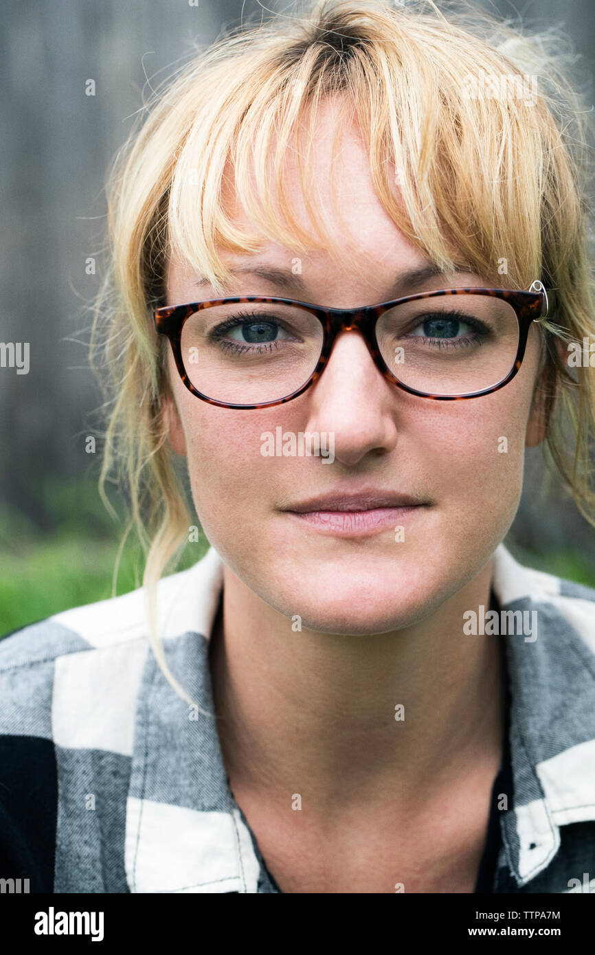 Woman eyeglasses hi-res stock photography and images - Alamy