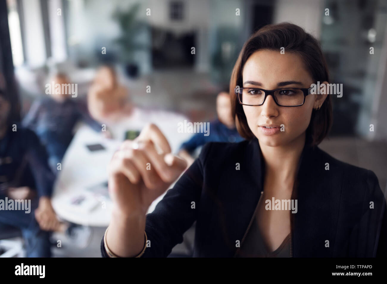 Writing on glass hi-res stock photography and images - Alamy