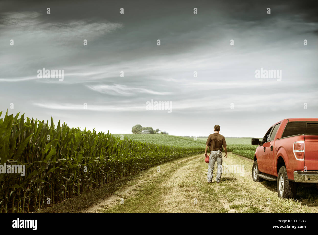 Farmer car hi-res stock photography and images - Alamy