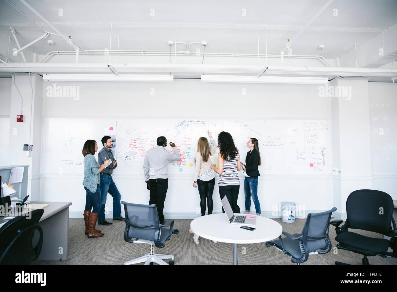 Business Writing On Whiteboard