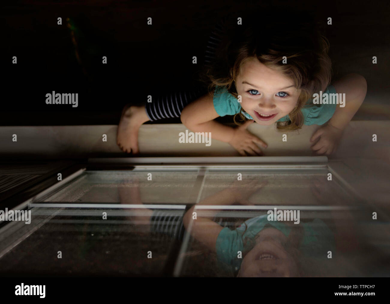 Girl Climbing Window High Resolution Stock Photography and Images - Alamy