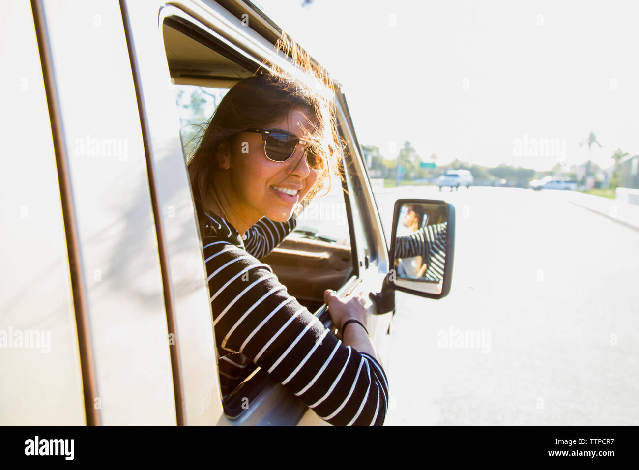 Mini van road trip hi-res stock photography and images - Alamy