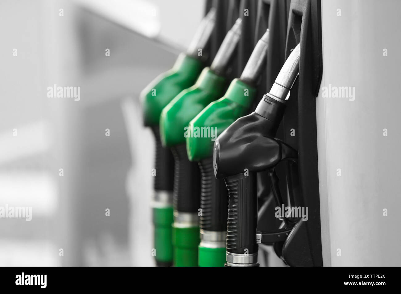 Modern petrol station Stock Photo - Alamy