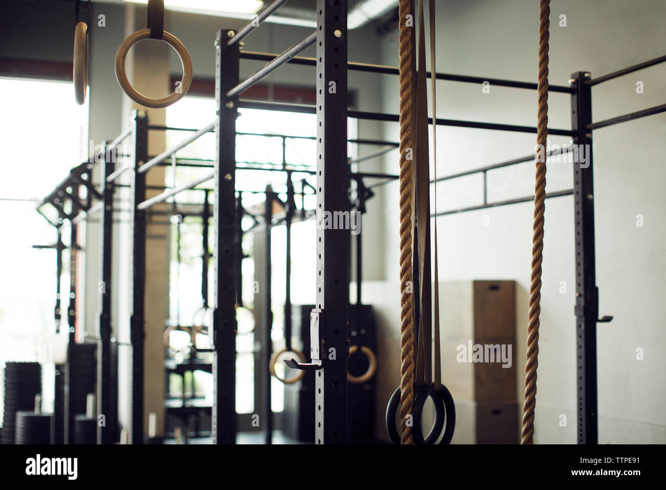 Gymnastic equipment hi-res stock photography and images - Alamy