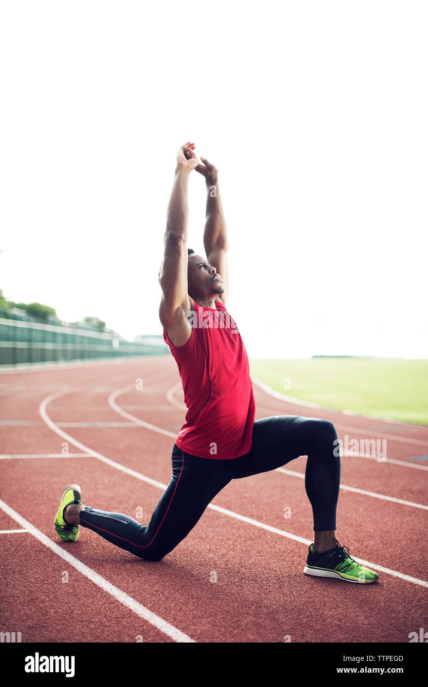 Athlete track legs hi-res stock photography and images - Alamy
