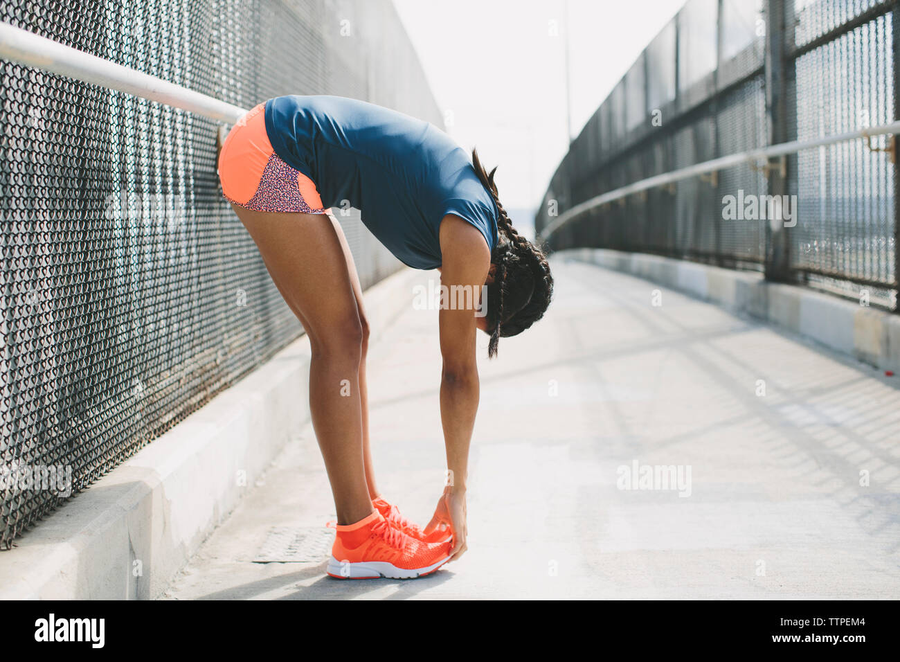 Bending stretching hi-res stock photography and images - Alamy