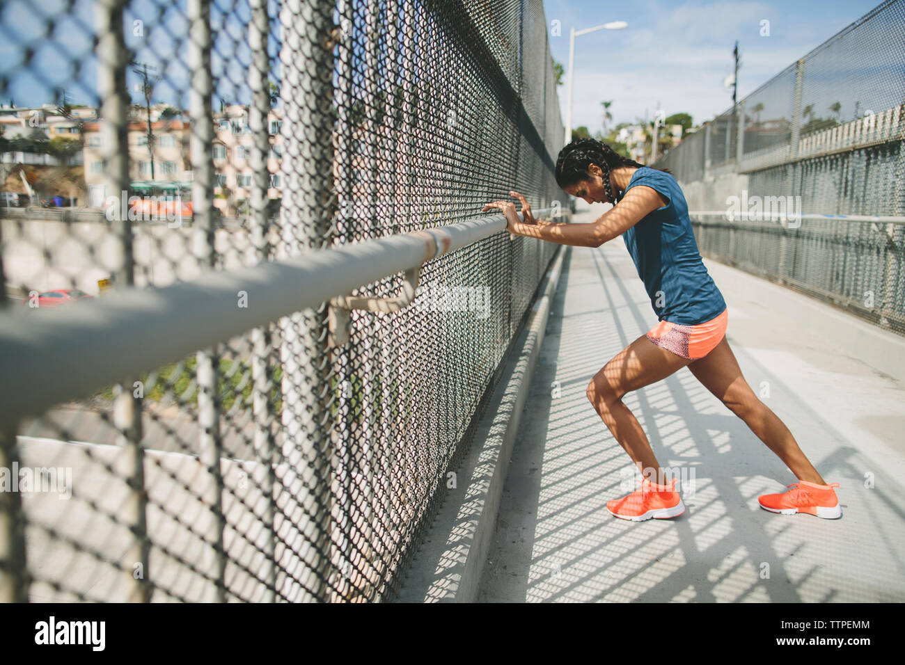 Holding railing hi-res stock photography and images - Alamy