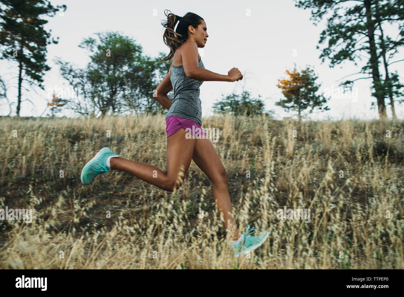 Running low angle hi-res stock photography and images - Alamy