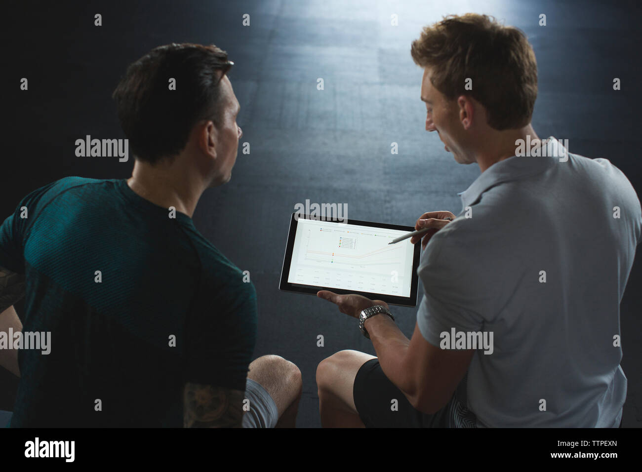 Trainer computer hi-res stock photography and images - Alamy