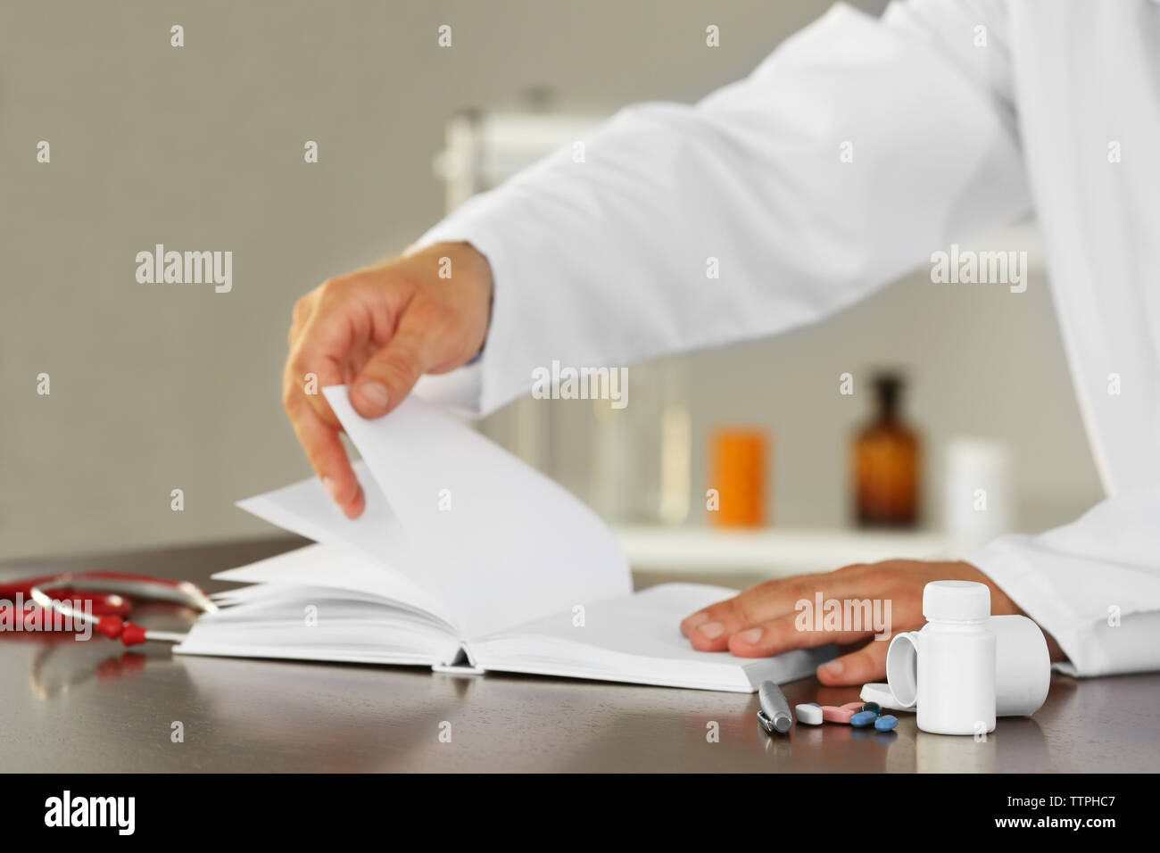Medical recipe book hi-res stock photography and images - Alamy