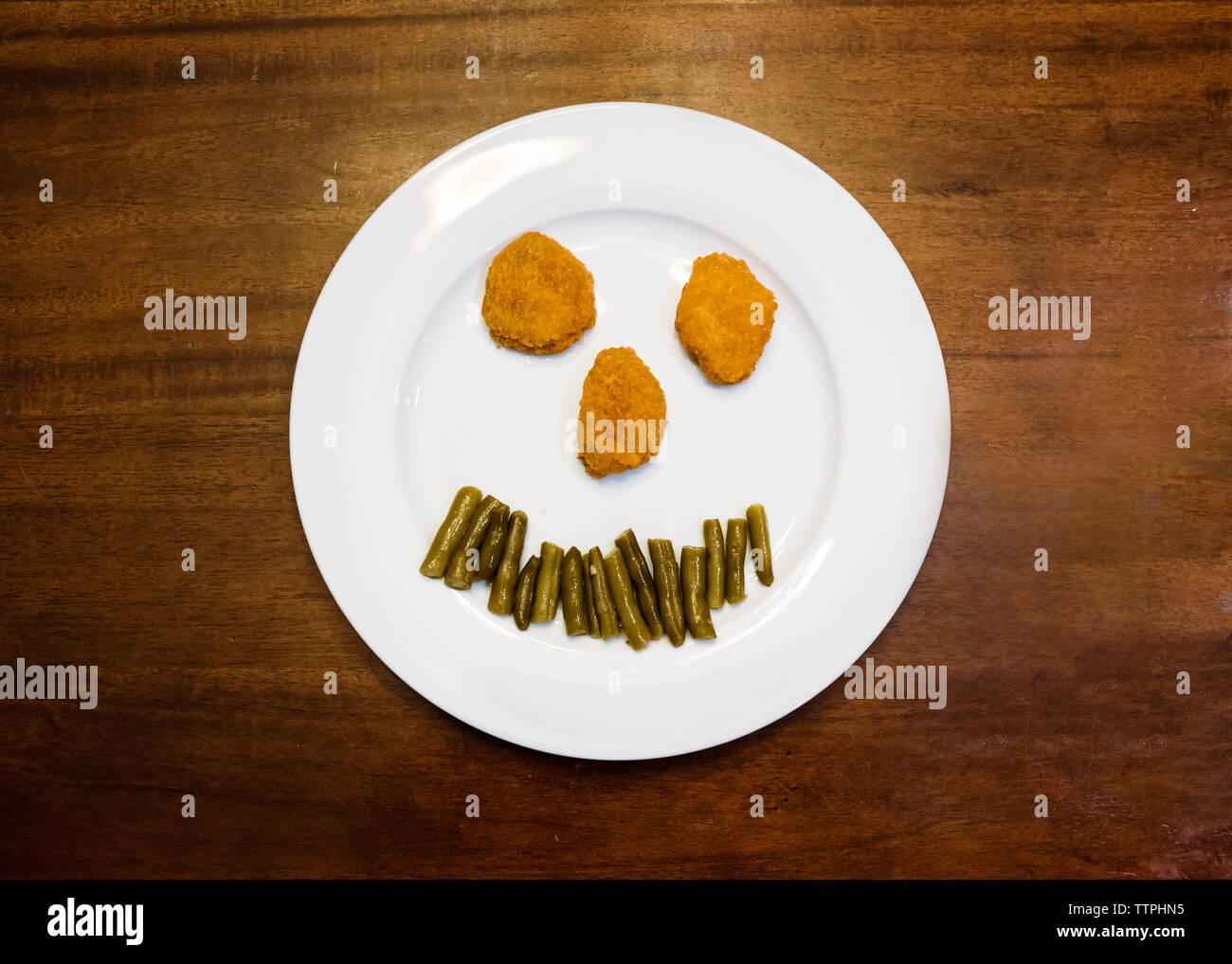Food smiley face hi-res stock photography and images - Alamy