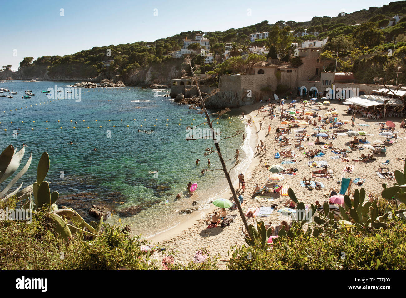 People crowd summer sunbathing hi-res stock photography and images - Alamy