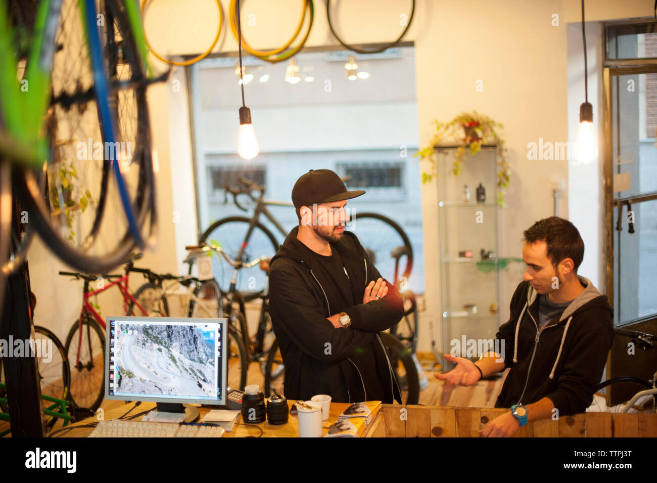 Bicycle with small wheels hi-res stock photography and images - Alamy