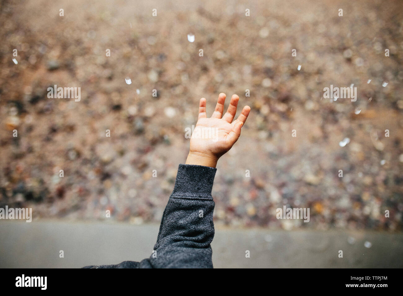 Hand palm up boy hi-res stock photography and images - Alamy