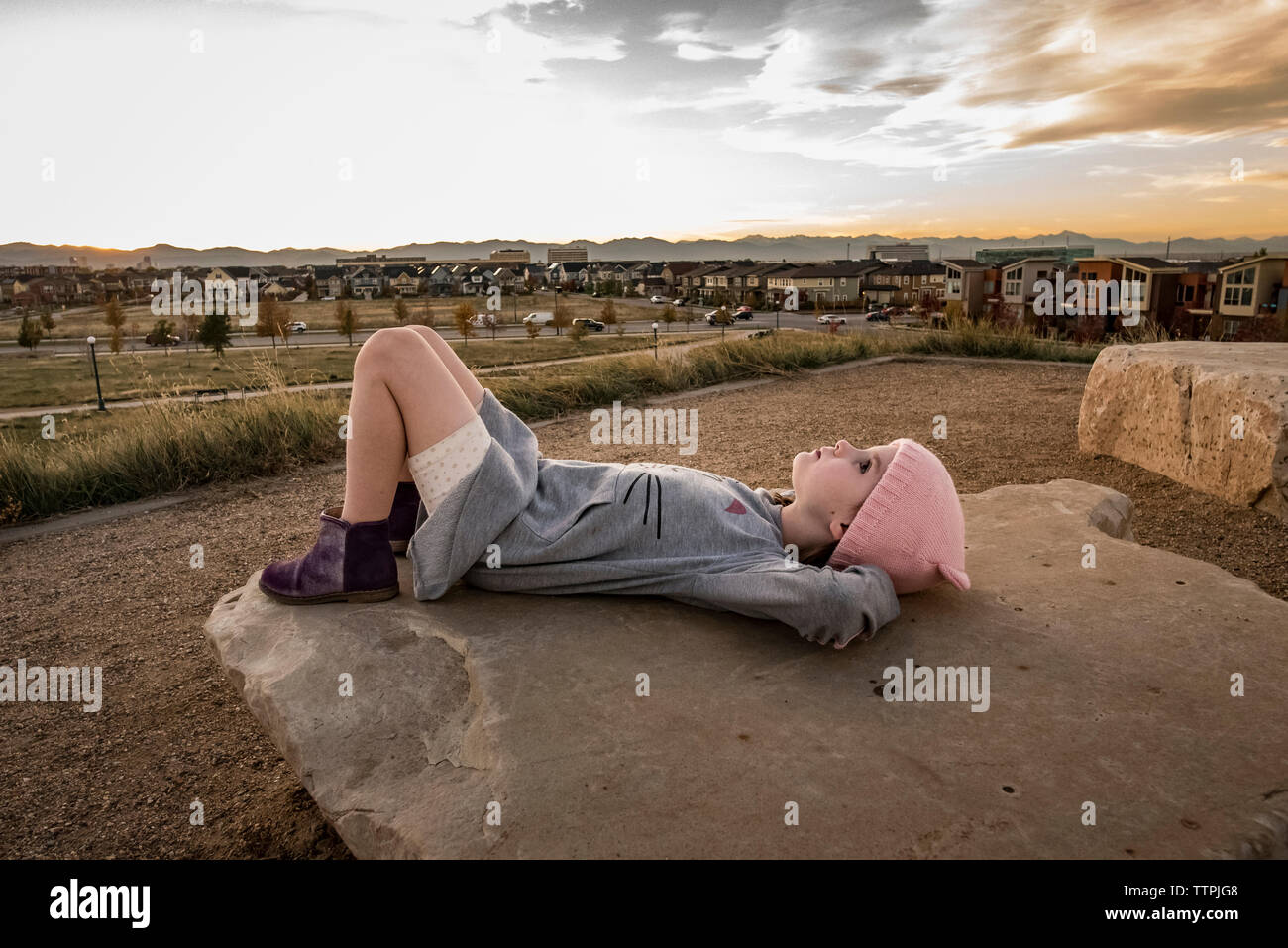 Girl hands behind back hi-res stock photography and images - Alamy